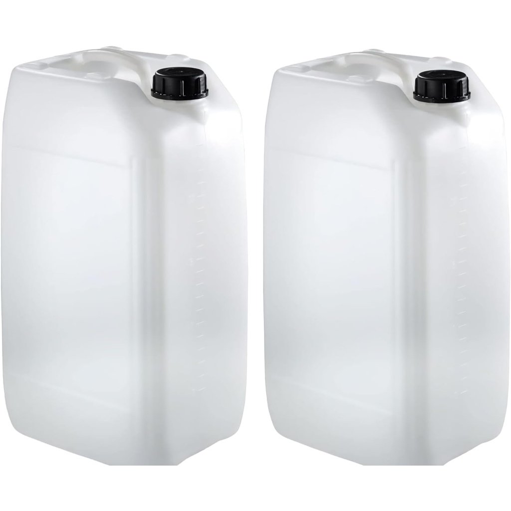25L Litre Water Storage Container, Jerrican, Drum, Jerry Can x 2 ...